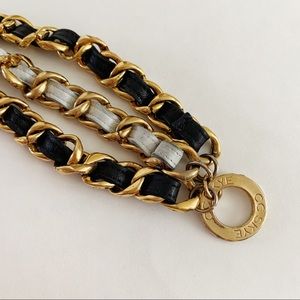 CC Skye | Jewelry | Cc Skye Multi Wrap Woven Leather Chain Bracelet | Poshmark